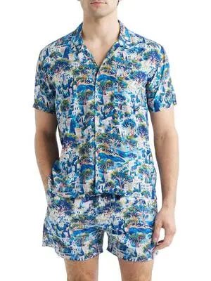 BOARDIES Print Camp Shirt