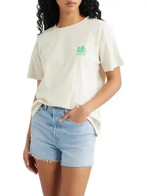 Rip Curl Surf Puff Party Pack Graphic T-shirt - Bone