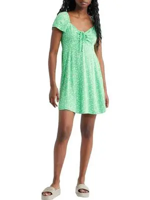 Rip Curl Surf Side Mini Dress - Light Green