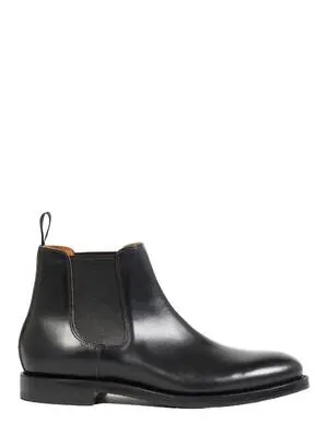 GRANT STONE Chelsea Boot - Black Chromexcel