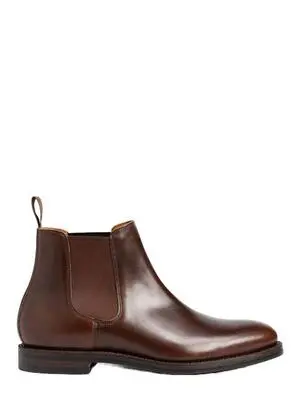 GRANT STONE Chelsea Boot - Crimson Chromexcel