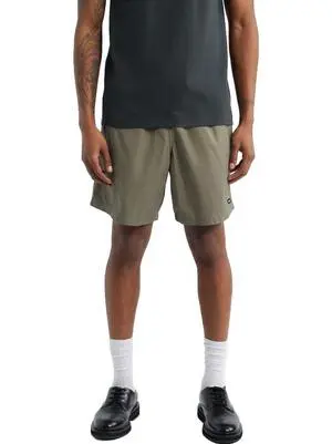 Obey Easy Belted Trail Shorts Smokey Olive Faded Wash