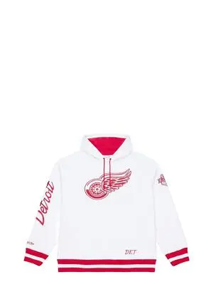 Mitchell & Ness Detroit Red Wings Arctic Fleece Hoodie - White