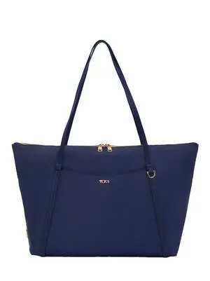 Tumi Q Tote - Indigo/light Gold