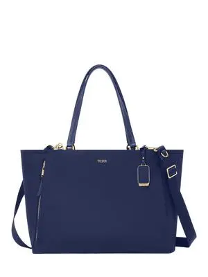 Tumi Large Tote - Indigo/light Gold