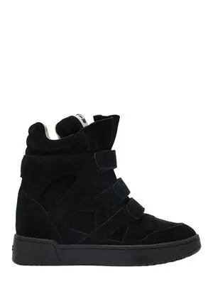 Isabel Marant Bekett Wedge Sneakers - Black