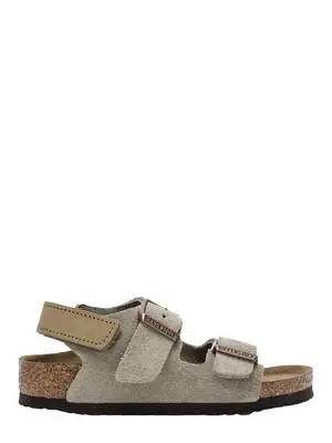 BIRKENSTOCK Milano Suede Sandals Beige