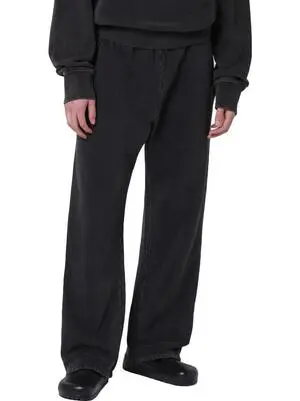 ENTIRE STUDIOS Washed Cotton Jogging Trousers - Black