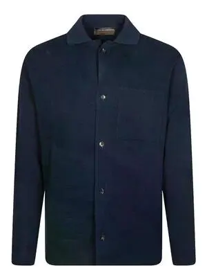 FILIPPO DE LAURENTIIS Pocket Shirt Jacket - Blue