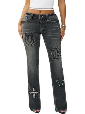 True Religion Becca Bootcut Jeans - Lush Glow
