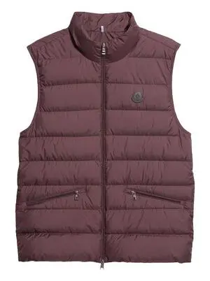 Moncler Lechtal Down Puffer Vest - Deepest Mauve