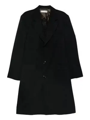 Our Legacy Buttoned Tailored Coat - Black