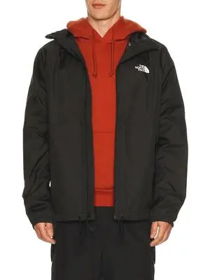 The North Face Antora Rain Hoodie Jacket - Tnf Black