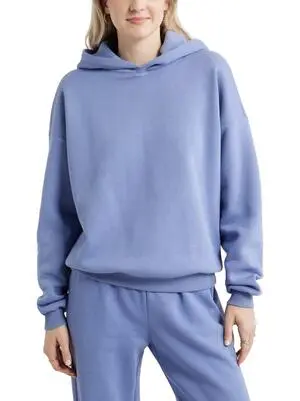 Bp. Relaxed Fleece Hoodie Blue Frost