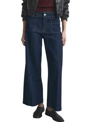 MANGO MANGO Wide Leg Jeans