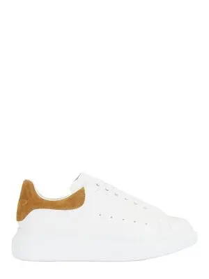 Alexander McQueen Oversized Sneaker - White & Tan