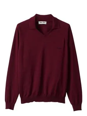 MIU MIU Wool Polo Sweater