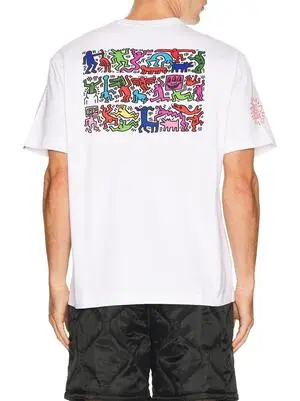 Alpha Industries X Keith Haring Graphic Tee - White