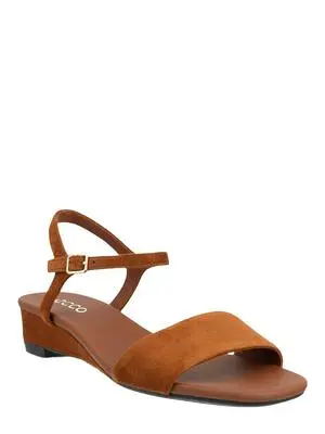 Ecco Astrid Ankle Strap Wedge Sandal - Mink