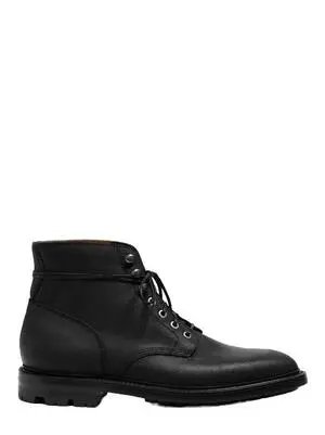 GRANT STONE Diesel Boot - Black Waxed Commander