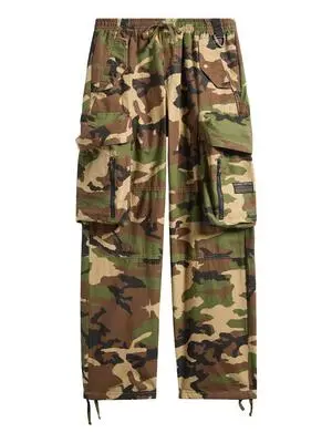 BILLIONAIRE BOYS CLUB Bb Star Loose Fit Camo Cargo Pants - Kelp