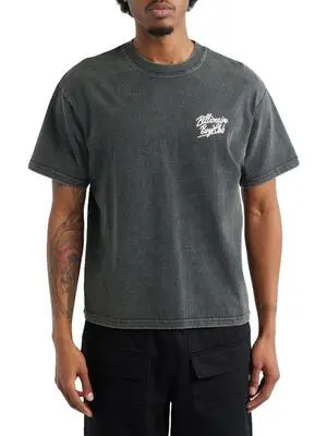 BILLIONAIRE BOYS CLUB Boxy Abyss Graphic T-shirt - Black