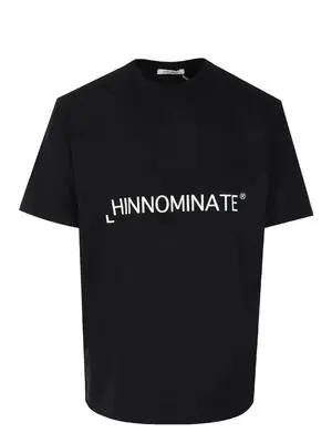 HINNOMINATE Logo-print T-shirt - Black