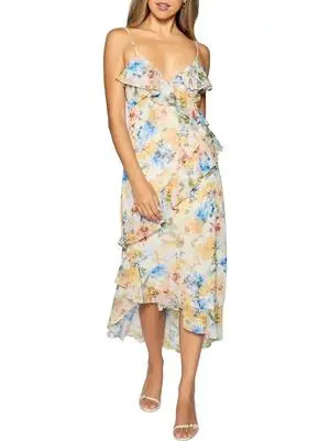 LOST + WANDER Garden Afterglow High-low Dress - Multi-floral