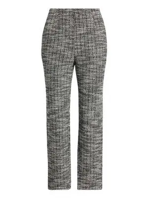 Hue Stretch Bouclé Skimmer Pants Black