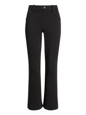 HUE Double Soft Jersey Pull-On Kick Flare Pants