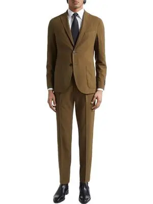 Boglioli Pickstitch Wool Sport Coat - Light Brown