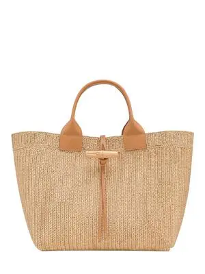 LONGCHAMP Le Roseau Raffia Tote