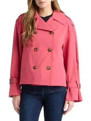 NVLT Double-breasted Jacket - Pitaya Red