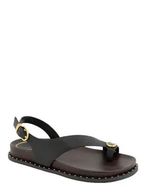 KENNETH COLE Dixon Sandal - Black Leather