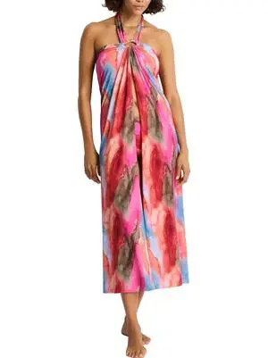 SEA LEVEL Ring Hardware Convertible Cover-up - Pink