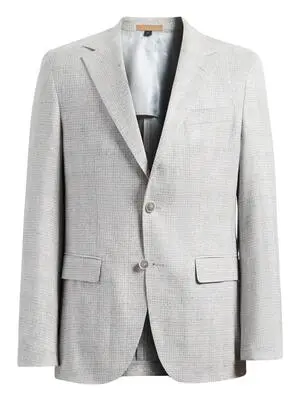 BOSS Regular Fit Silk & Wool Sport Coat