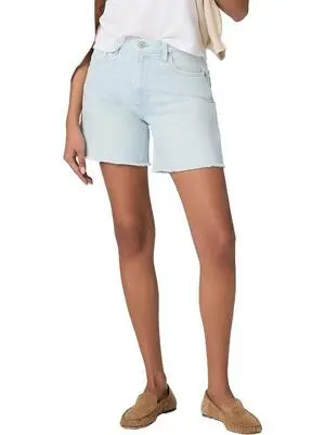 Paige Archie Longer Length Denim Shorts - Fleur De Mer