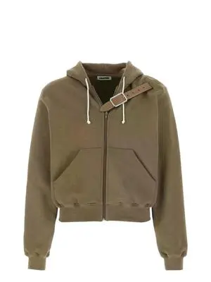 MAGLIANO Zip Belt Hoodie - Brown