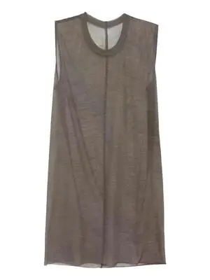 Rick Owens Round-neck Sleeveless Top - Brown
