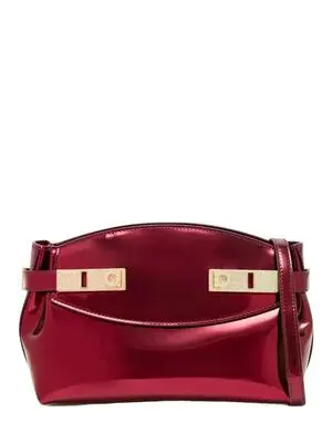 SALVATORE FERRAGAMO Hug Clutch With Crystal Embellishments