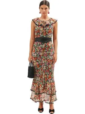 RIXO RIXO Aliana Vintage Floral Dress