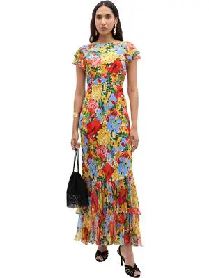 RIXO RIXO Ordinia Floral Gown