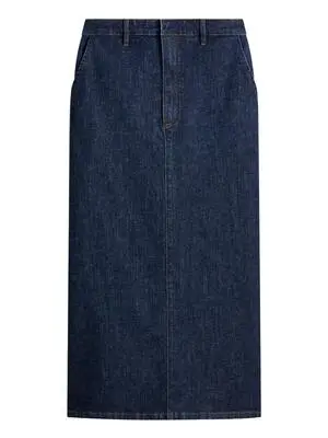 SCANLAN THEODORE Denim Tailored Skirt