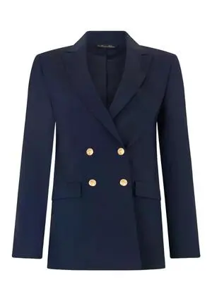 Brooks Brothers Double-breasted Blazer - Blue