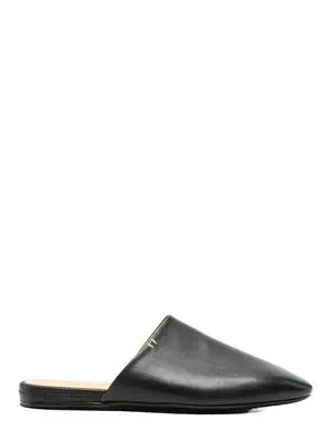 Premiata Point Toe Slippers - Black