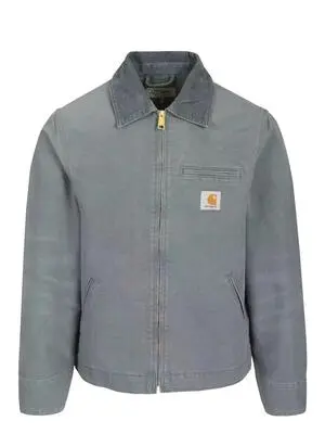 Carhartt Work In Progress Corduroy-Collar Jacket Blue