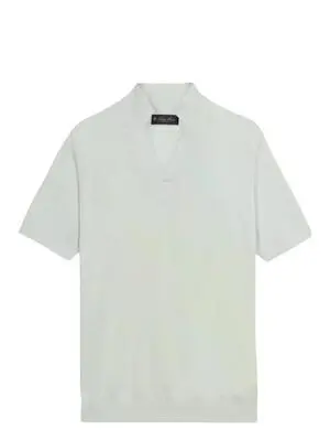 Brooks Brothers Open-collar T-shirt - Green