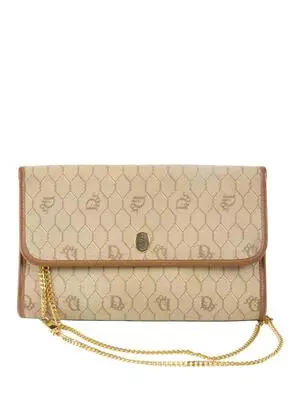 Dior 1980s Monogram Shoulder Bag - Neutrals