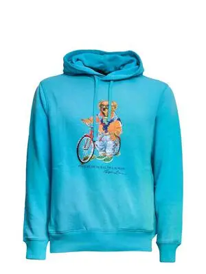 Polo Ralph Lauren Polo Bear Graphic Hoodie - Blue