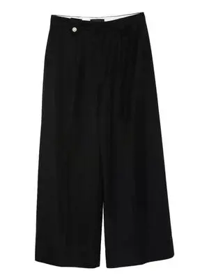 Simone Rocha Pearl Embellished Trousers - Black